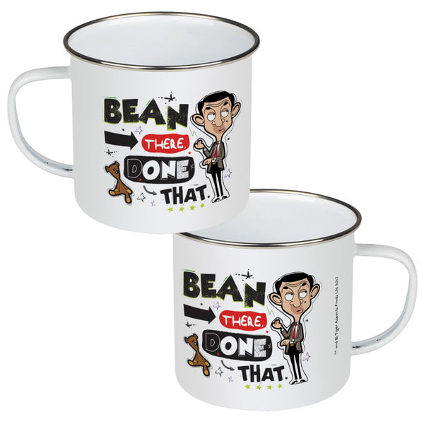 Bean There Done That Enamel Mug – Mr Bean Shop