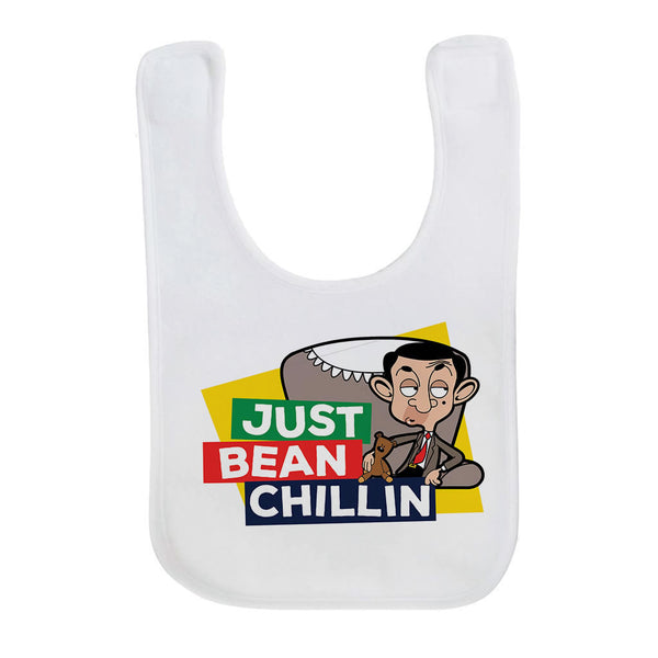 Just Bean Chillin Baby Bib – Mr Bean Shop
