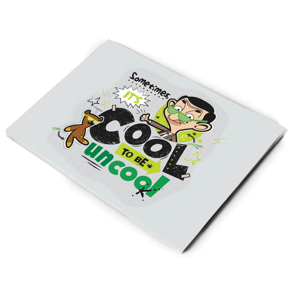 Sometimes It's Cool To Be Uncool A5 Notepad – Mr Bean Shop