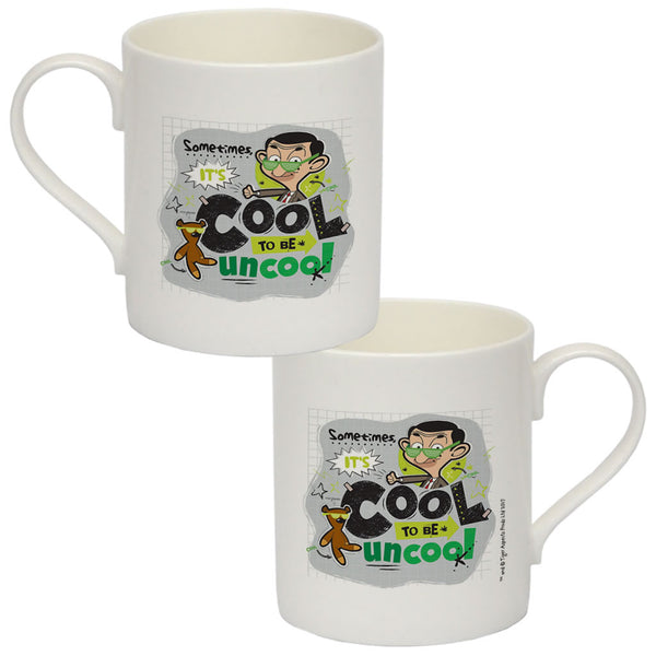Sometimes It's Cool To Be Uncool Bone China Mug – Mr Bean Shop
