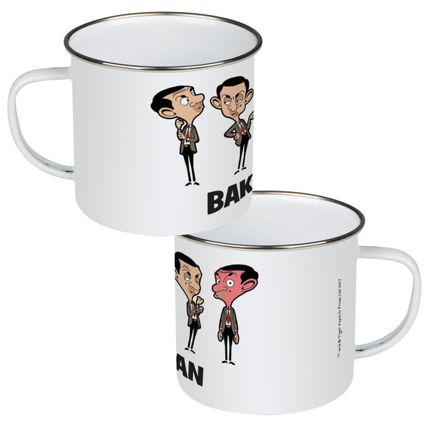 Baked Bean Enamel Mug – Mr Bean Shop