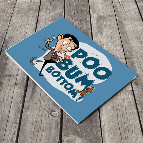 Poo Bum Bottom A5 Notepad – Mr Bean Shop