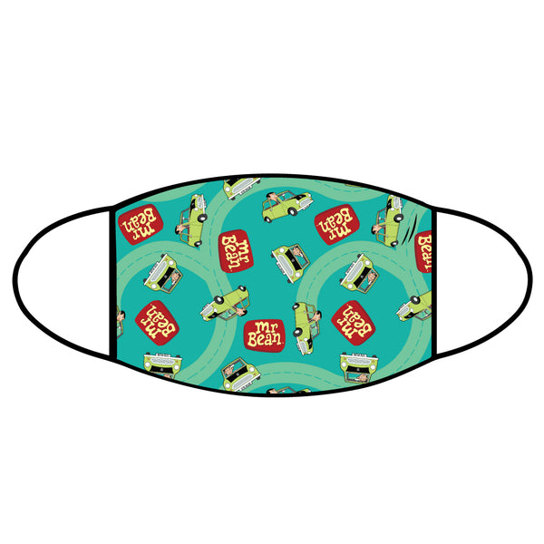 Mr Bean Face Mask - Green Car – Mr Bean Shop