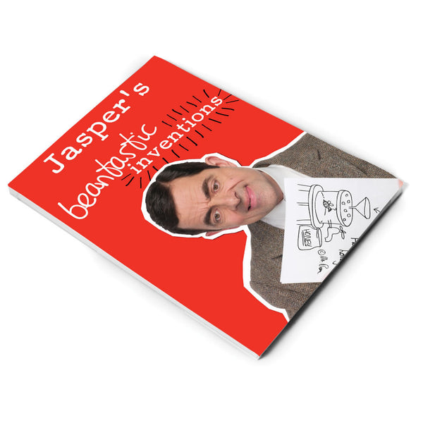 Personalised Beantastic inventions A5 Notepad – Mr Bean Shop
