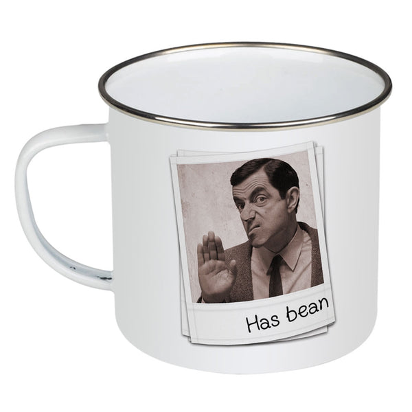 Has Bean Enamel Mug – Mr Bean Shop