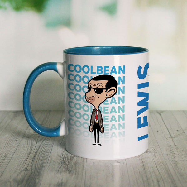 Personalised Cool Bean Coloured Insert Mug – Mr Bean Shop